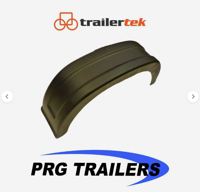 GENUINE PRG Trailers E-Tech Plastic Single Car Trailer Mudguard ...